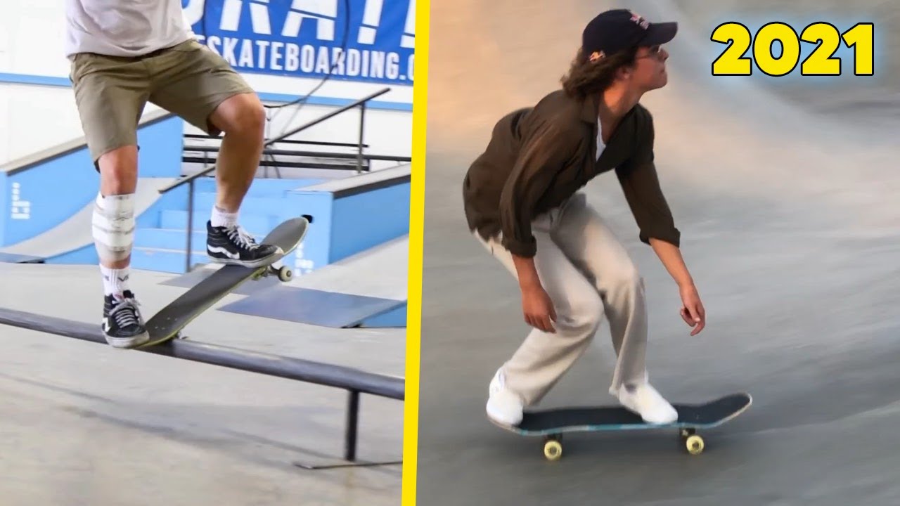 Skateboard Skatepark Best Trick part 4 - Karl Berglind, Ricky Glaser ...