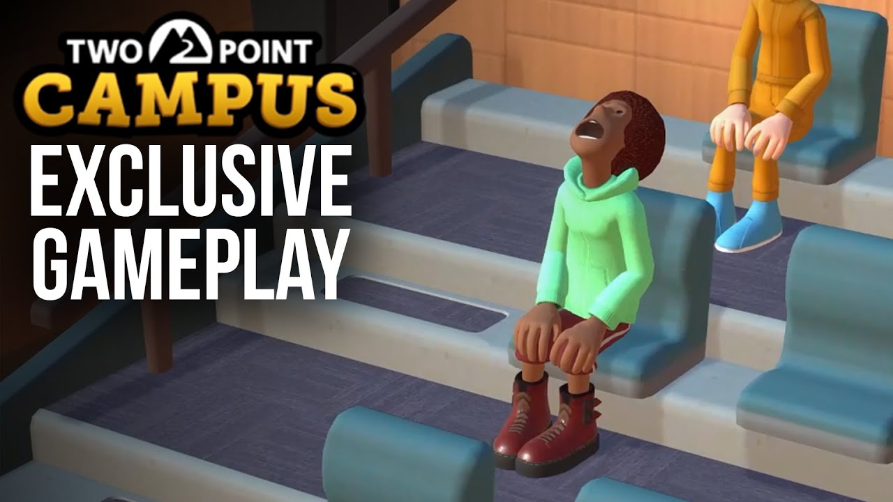 Two Point Campus Preview, EXCLUSIVE Gameplay - YouTube
