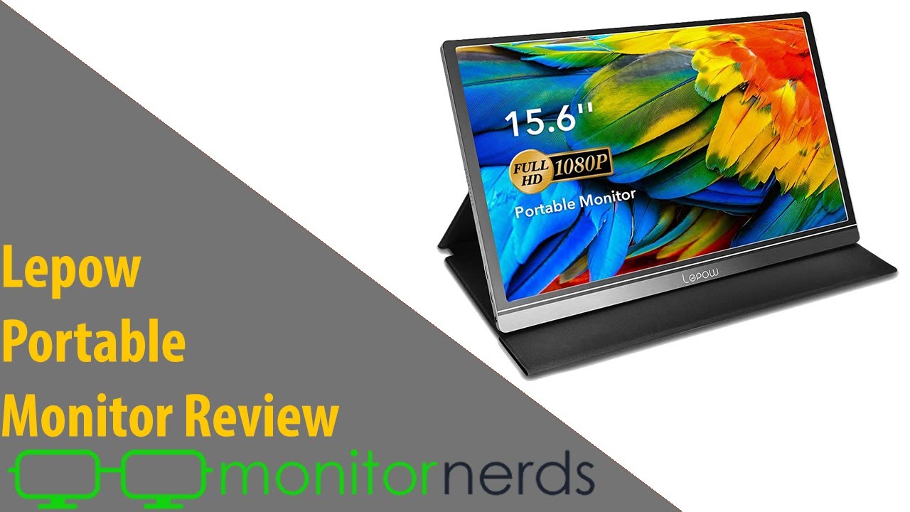 Lepow Z1 Review – Cheapest 1080p IPS Portable Monitor with USB-C - YouTube