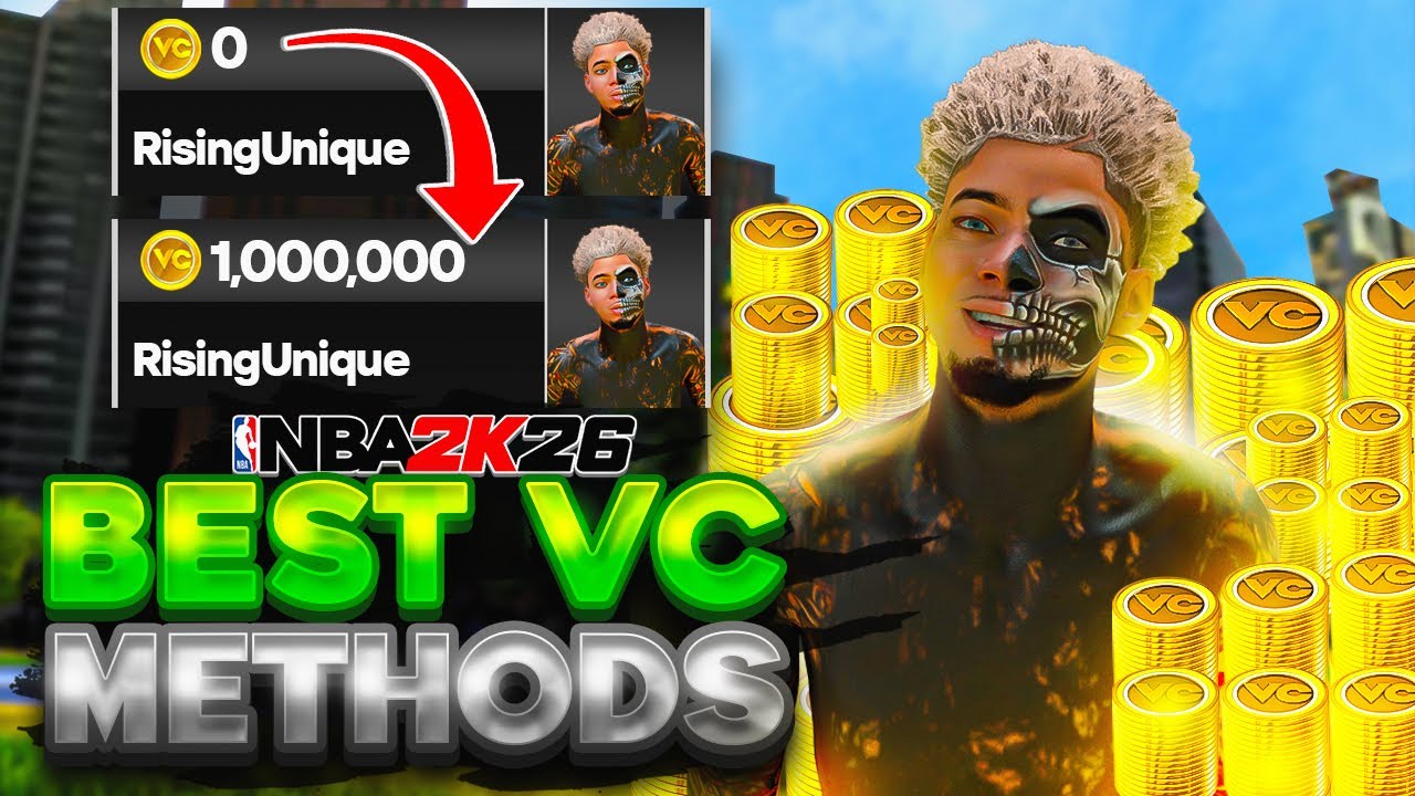 FASTEST & EASIEST WAYS To Get VC in NBA 2K26! (100K VC PER HOUR) Best ...