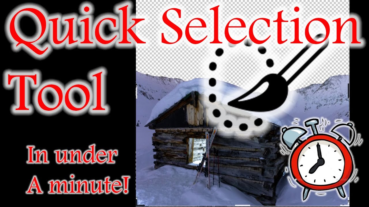 Delete The sky using Quick selection tool in under a minute! - YouTube