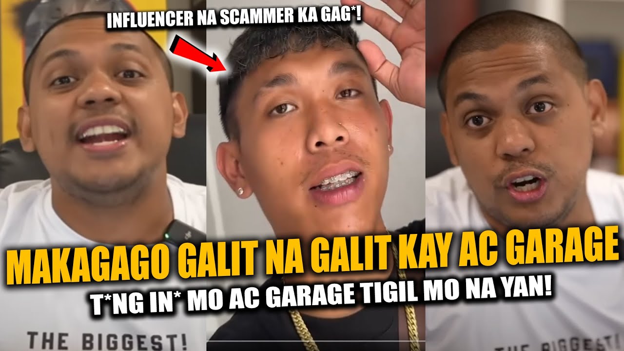 MAKAGAGO NAGALIT NA KAY AC GARAGE WAG KANG MANG LOLOKO INFLUENCER KAPA ...