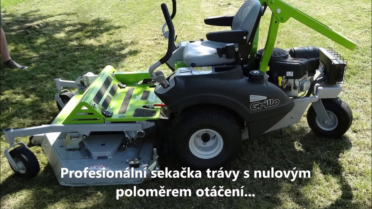 Grillo FX 27 ZERO TURN - YouTube