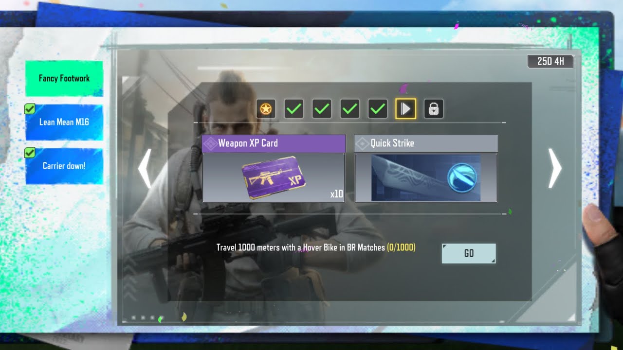 How to travel 1000 meters in a hover bike in cod mobile season 10 - YouTube