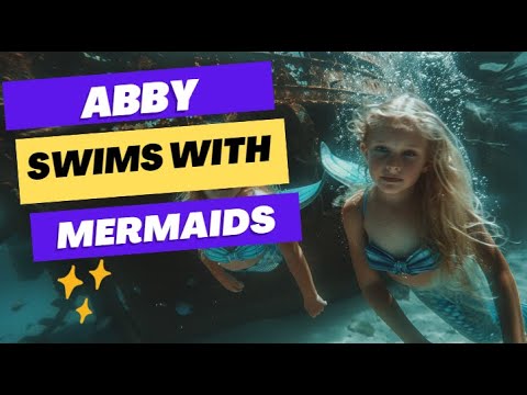 Abby Swims With Mermaids #mermaid #kidsfun #kidsstories #kidsvideo ...