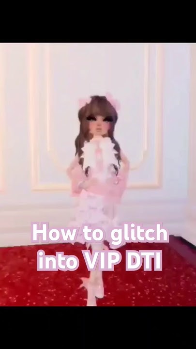 How To Glitch Into Vip Dress To Impress Dtihacks Dti Dresstoimpress
