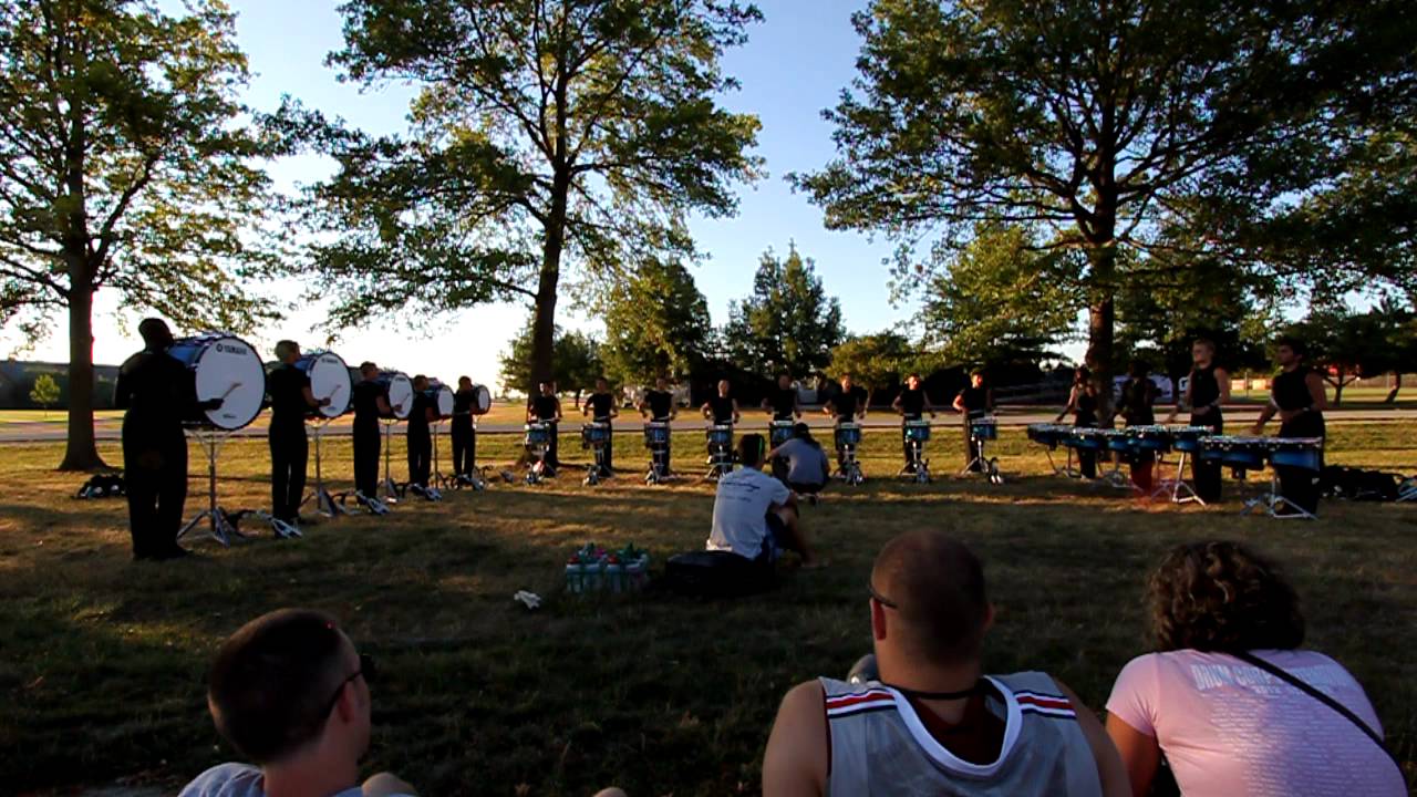 2012.07.11 - DCI Glassmen All-Star Review Lot - Bluecoats Drumline ...