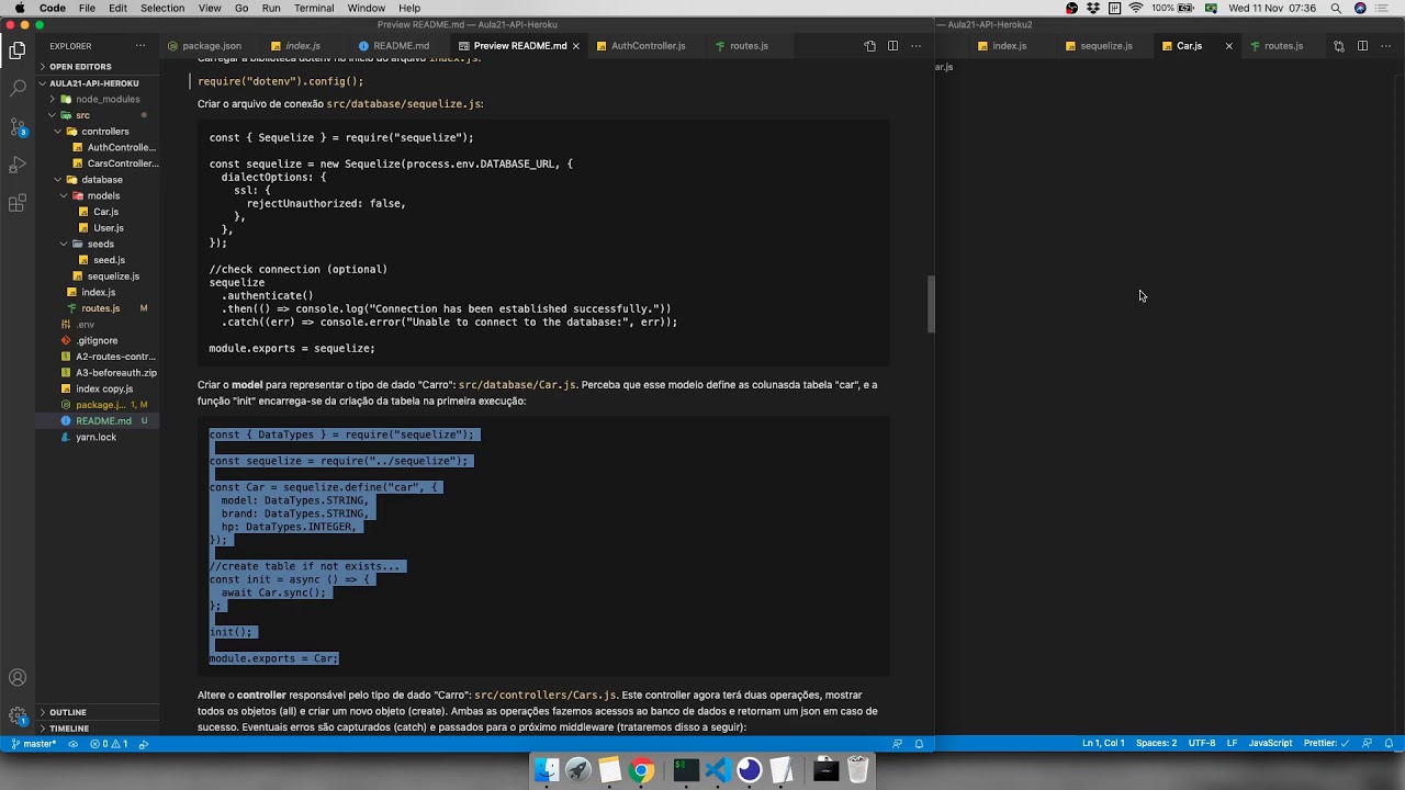 Rest Api 3 Banco De Dados Postgres Do Heroku Com Sequelize Youtube 7009