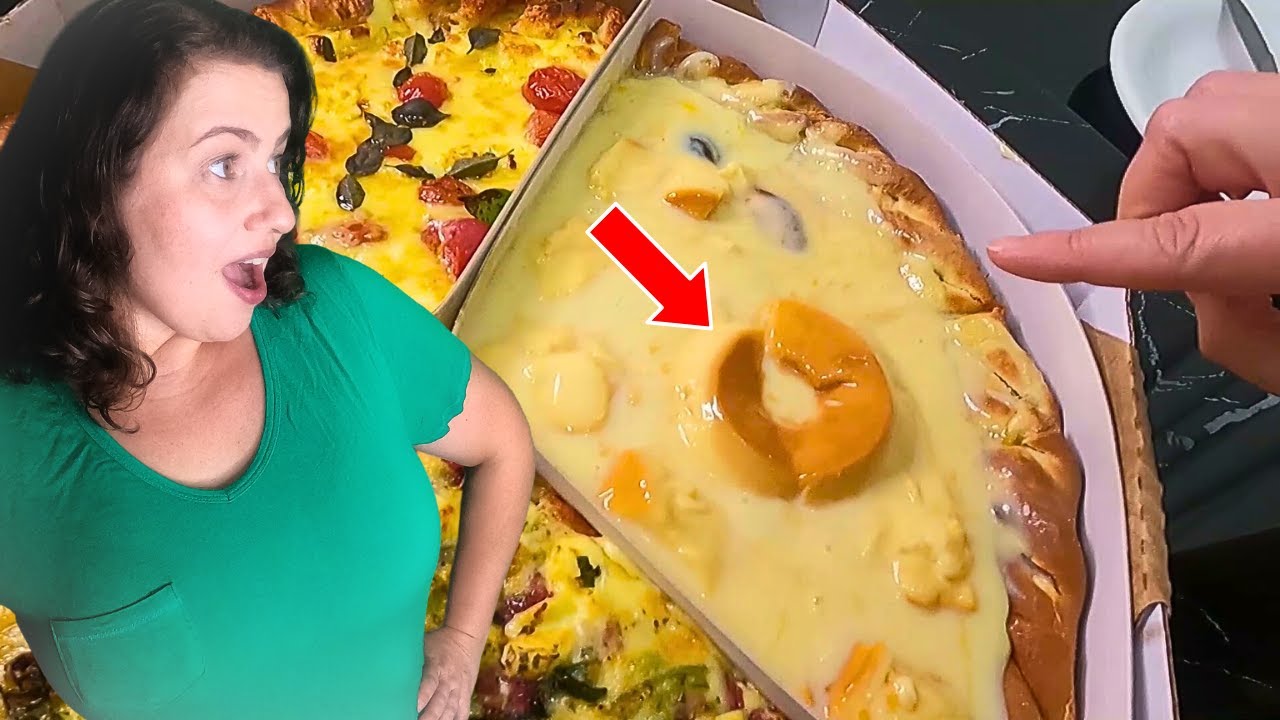 ESSA PIZZA DE PUDIM É UM ESCÂNDALO! - YouTube