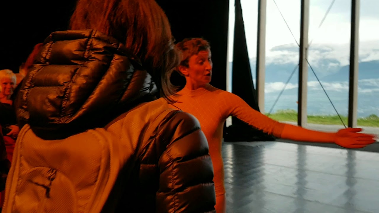 Lucy Hopkins Opens Up The Sky: Theatre Interface Switzerland - YouTube