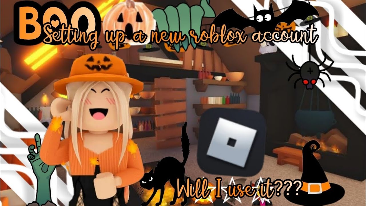 SETTING UP A NEW ROBLOX ADOPT ME ACCOUNT *WILL I USE IT ?* 🎃👻🐚 - YouTube