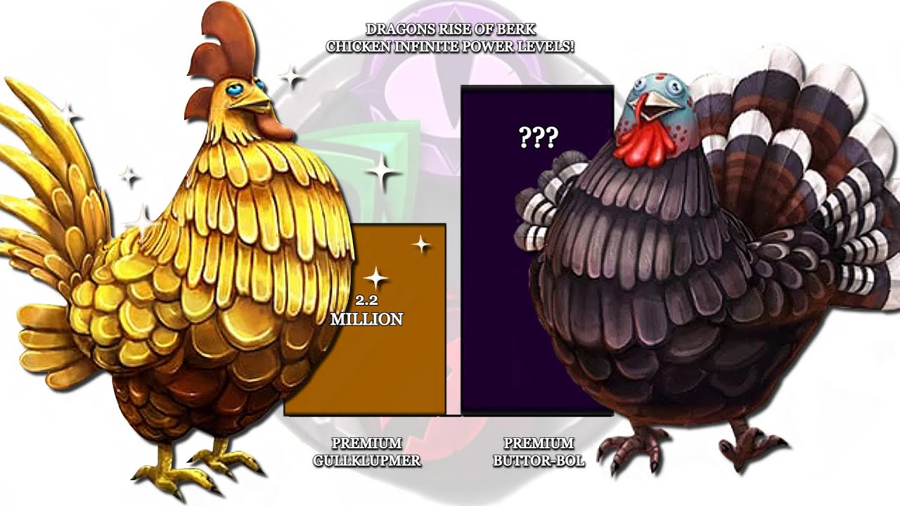 Tuffnut's Chicken vs. wild chickens (power levels) | httyd | Dragons ...