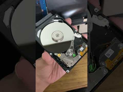 Inside a Hard disk - YouTube