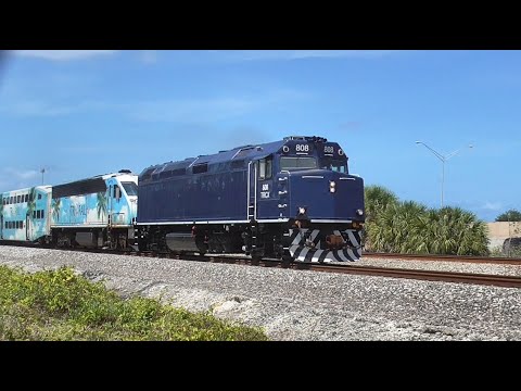 The Voice Of The Rebuilt Tri-Rail F40PH-3C! New Cast P5 Horn On TRCX 808 By Boynton 5-22-21 ...