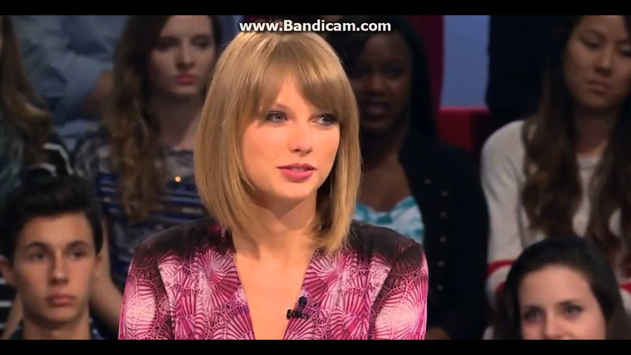 Taylor Swift - ICI Radio Canada Interview - YouTube
