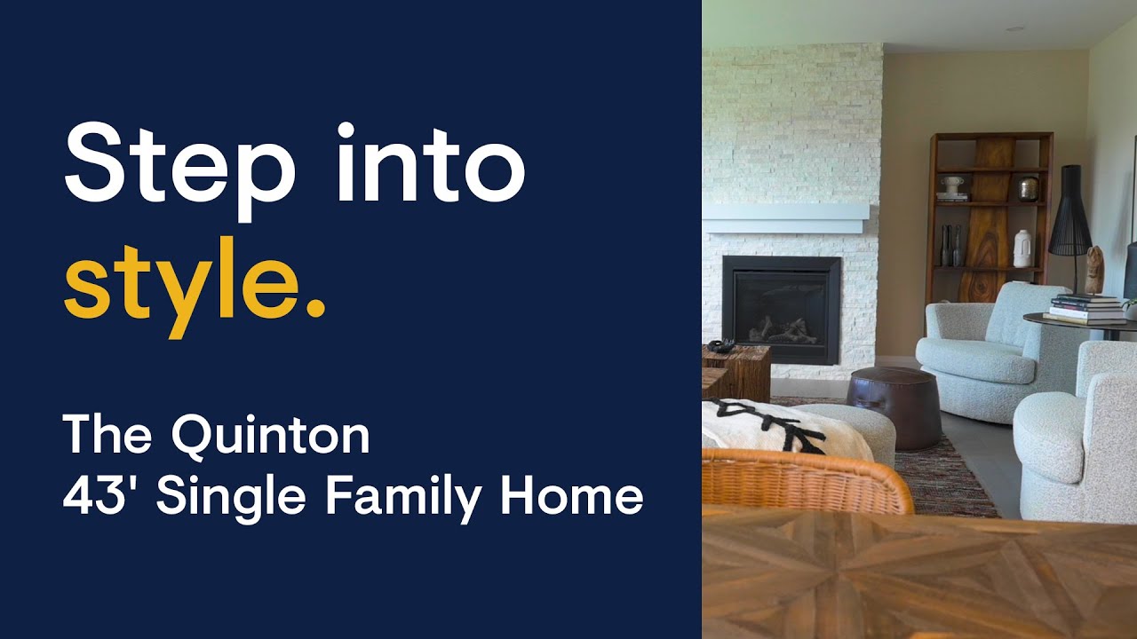 Step into the Quinton with Guest Suite Model Home - YouTube