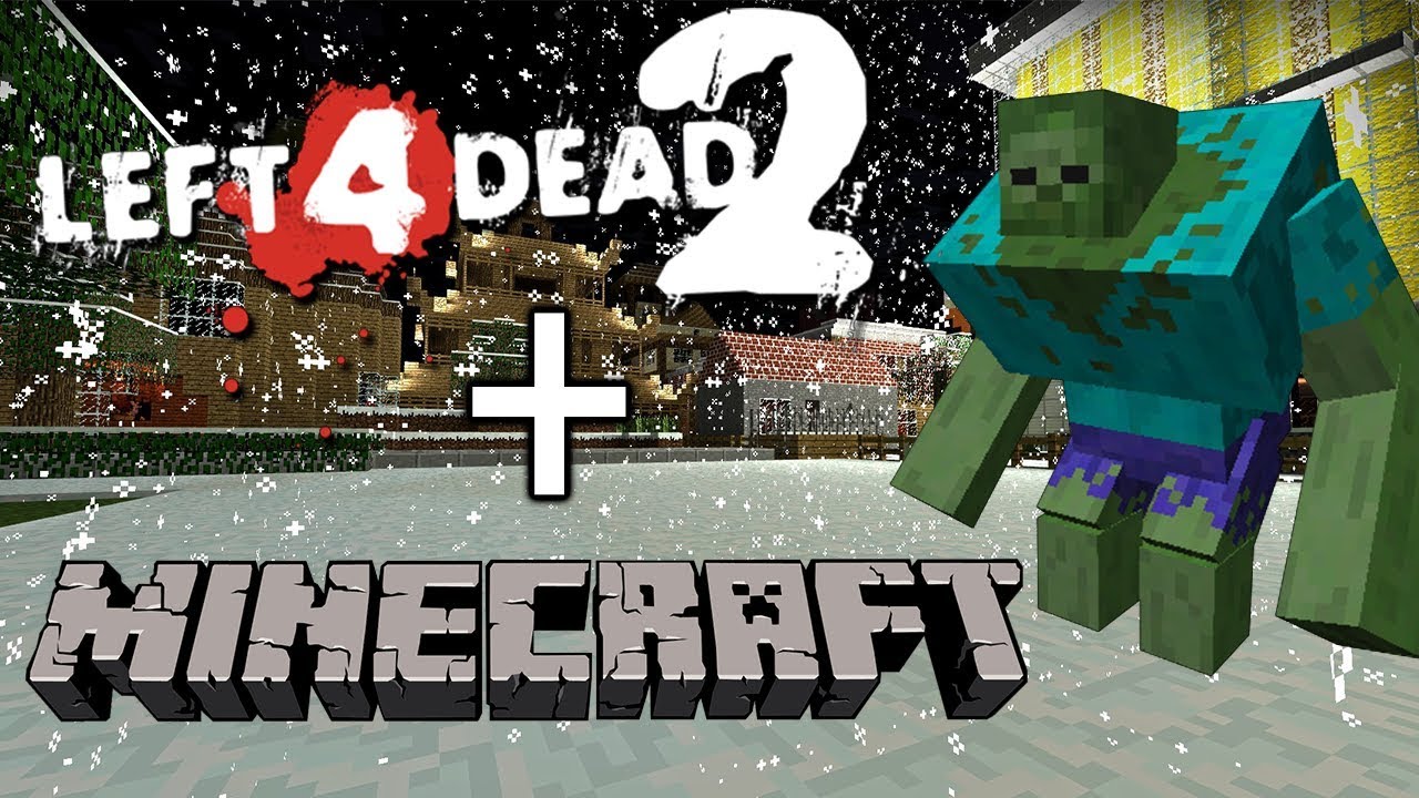 🔴 Left 4 Dead 2 Minecraft Custom Map Rating ⭐⭐⭐⭐⭐ - YouTube