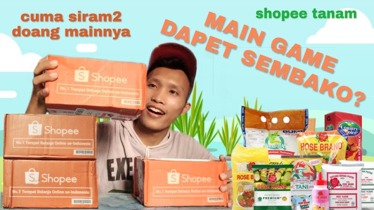 UNBOXING HASIL PANEN SHOPEE TANAM, MELIMPAH!! - YouTube