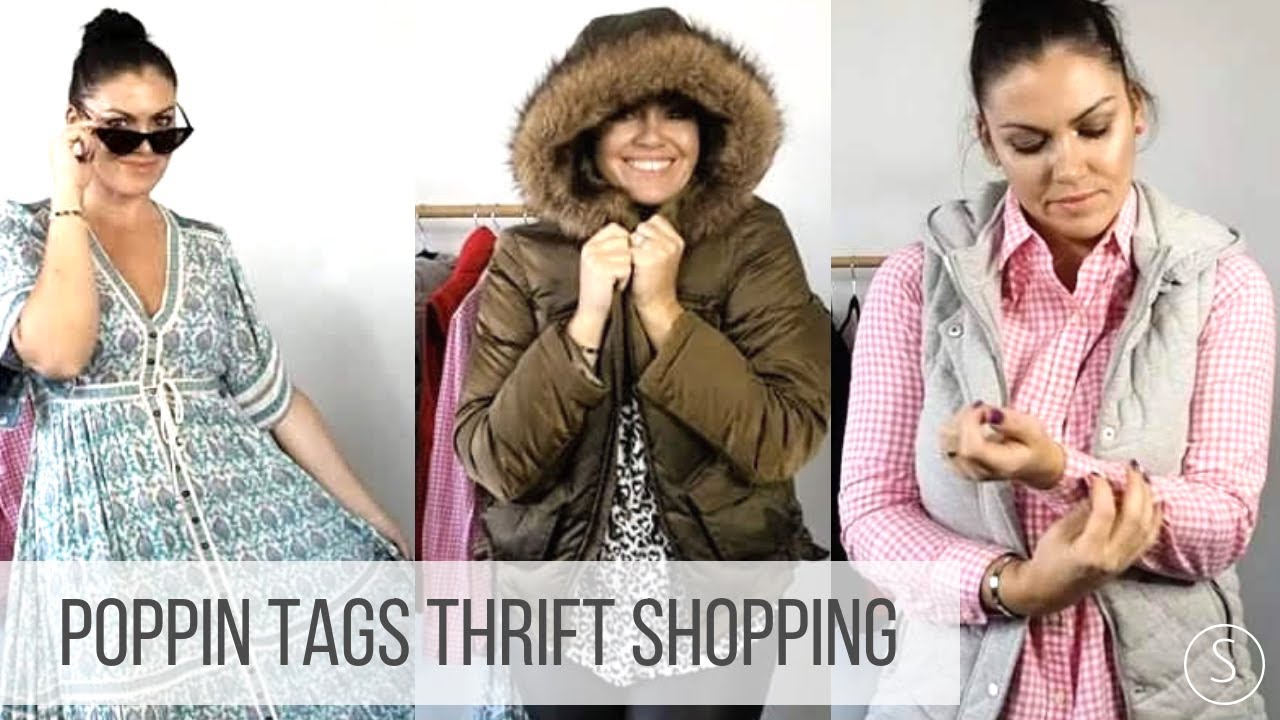 THRIFT SHOP TRY ON HAUL | FUN, FRIENDLY FASHION - YouTube