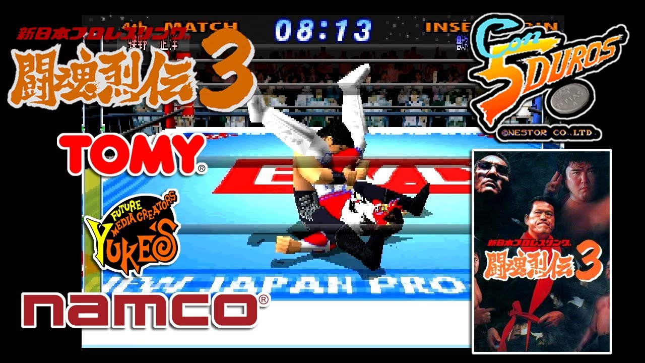 SHIN NIHON PRO WRESTLING TOUKON RETSUDEN 3 - ARCADE EDITION - "CON 5 ...