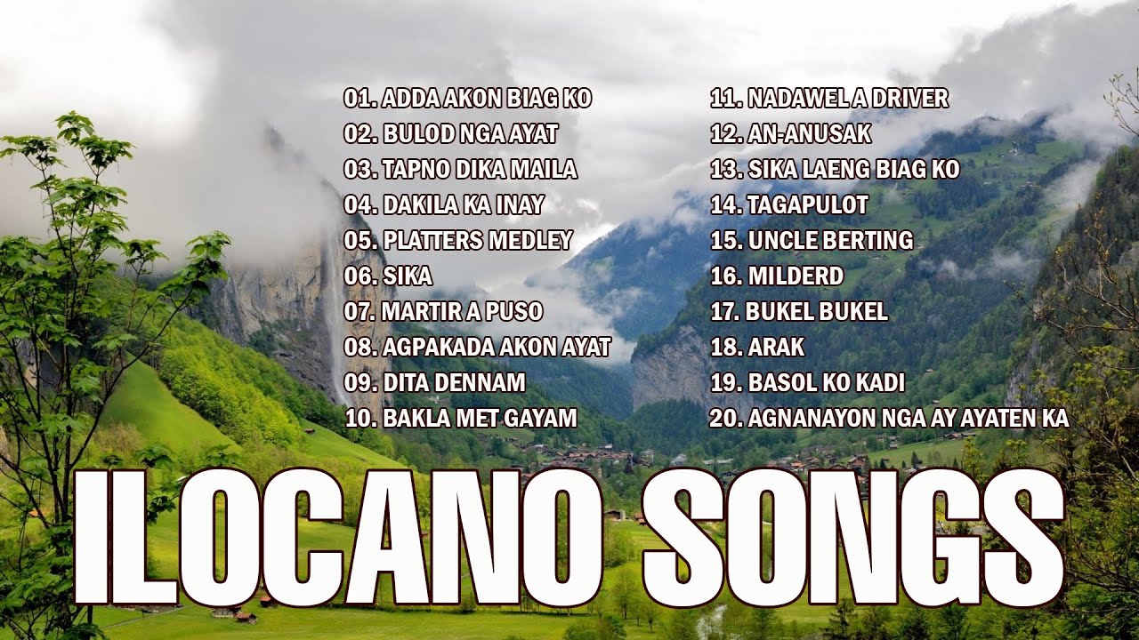 BEST ILOCANO LOVE SONGS 2025 - NONSTOP ILOCANO SONGS MEDLEY - YouTube