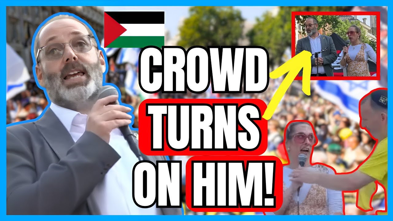 Progressive Rabbis Defend Palestine At Pro-Israel Rally, Then Get BOOED ...