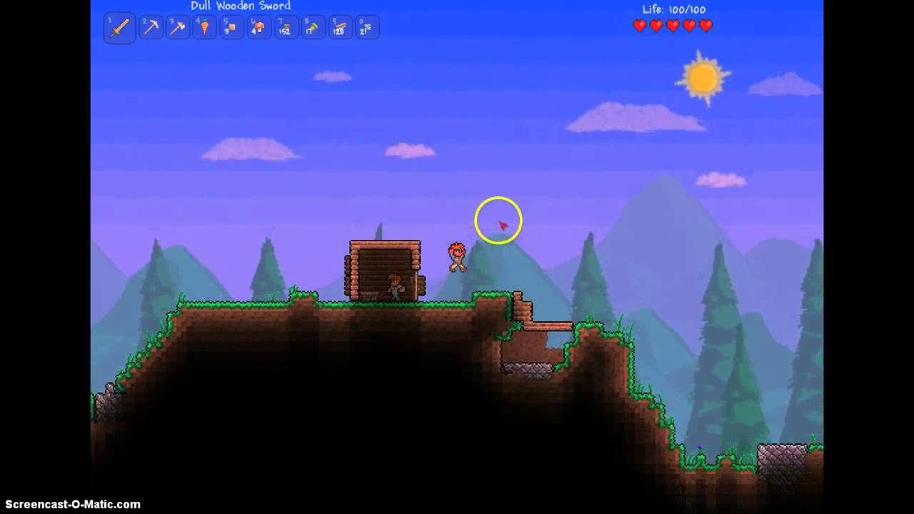Terraria gameplay #1 - YouTube