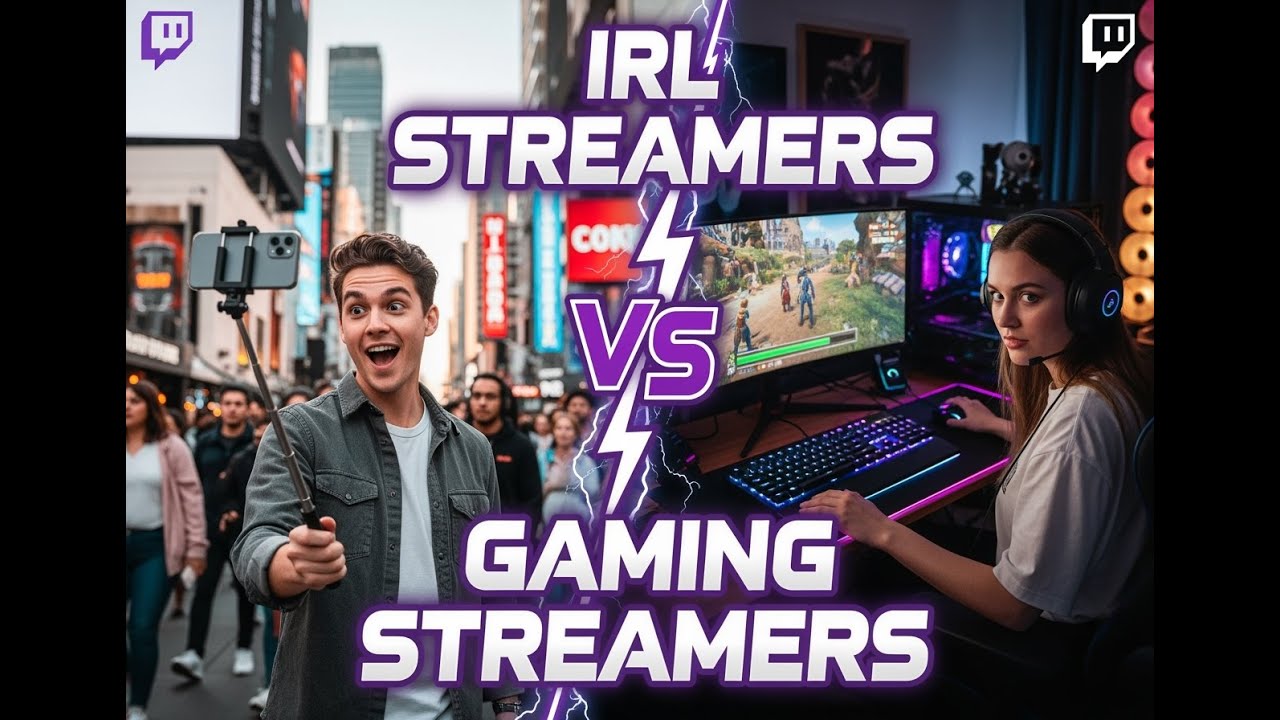 Millennial Gamers Podcast Ep5- IRL Streamers VS Gaming Streamers - YouTube