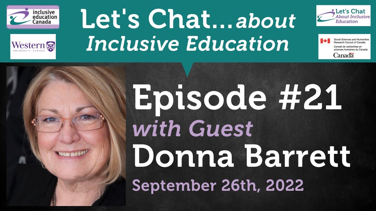 Let's Chat About Inclusive Education - Episode 21 ft. Donna Barrett ...