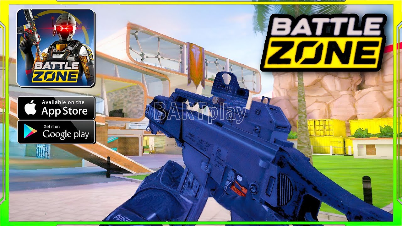 BattleZone PvP FPS Shooter Mobile Gameplay Walkthrough (Android/iOS) Part 1 - YouTube