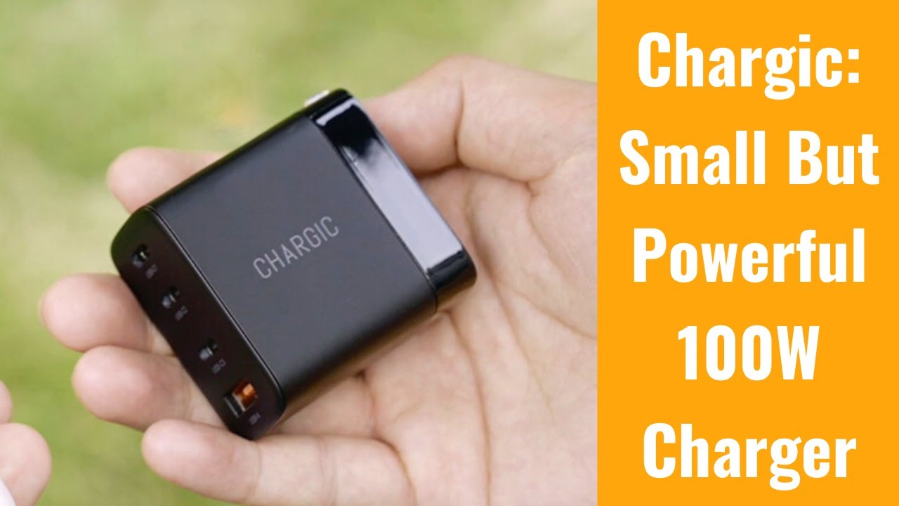 CHARGIC: A Tiny but Powerful Charger for up to 4 Devices - YouTube