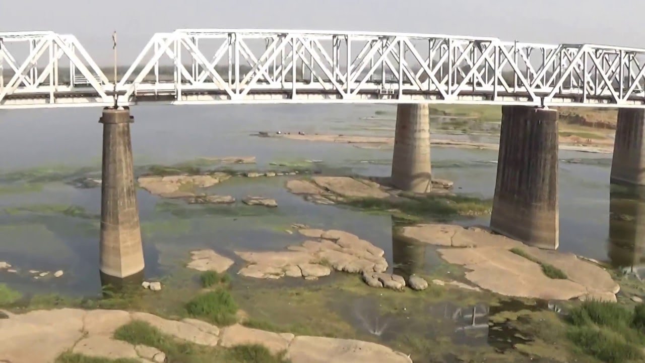 Beautiful Bridges Over The River Sheonath Near Bilaspur In Chhattisgarh, India - YouTube