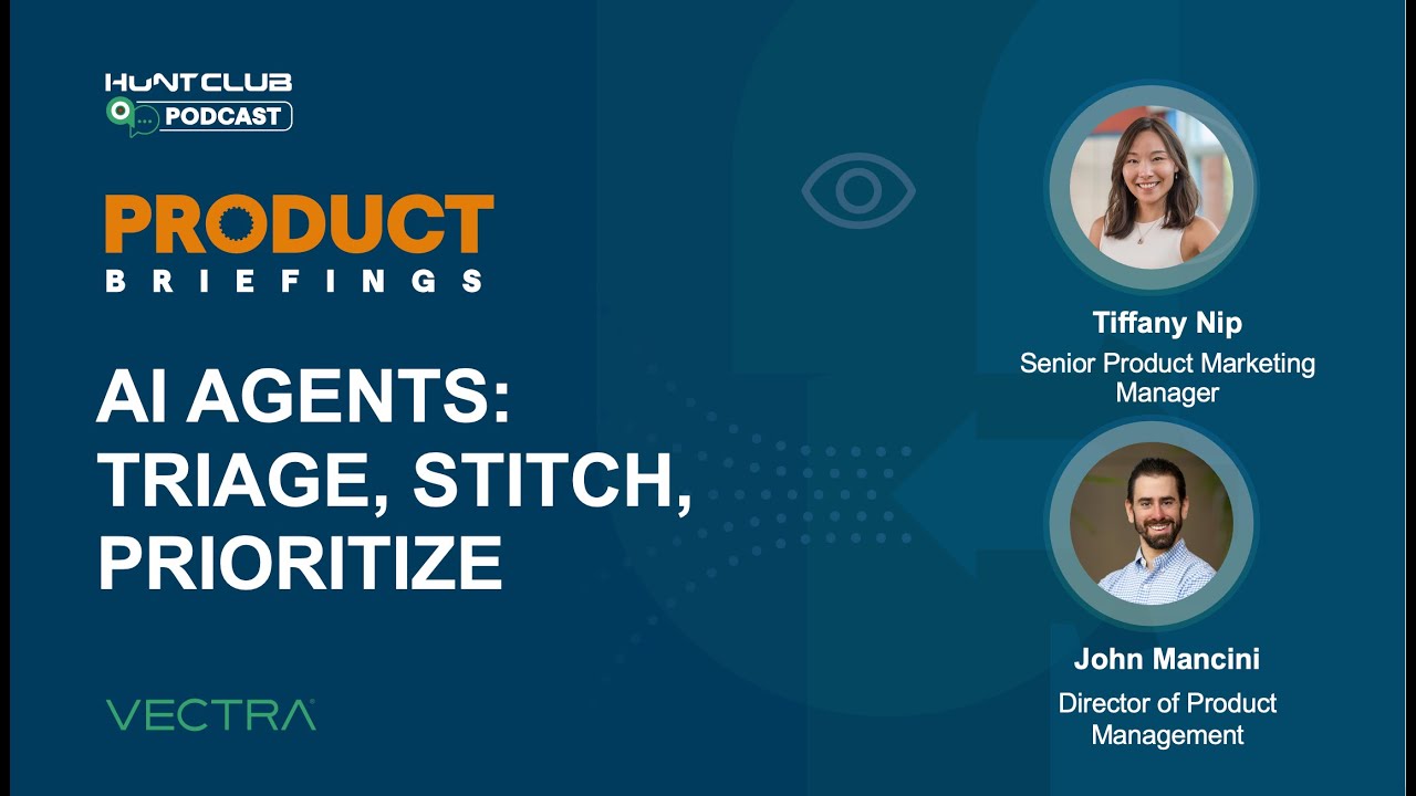 Accelerating Threat Detection with Vectra AI Agents: Triage, Stitch ...