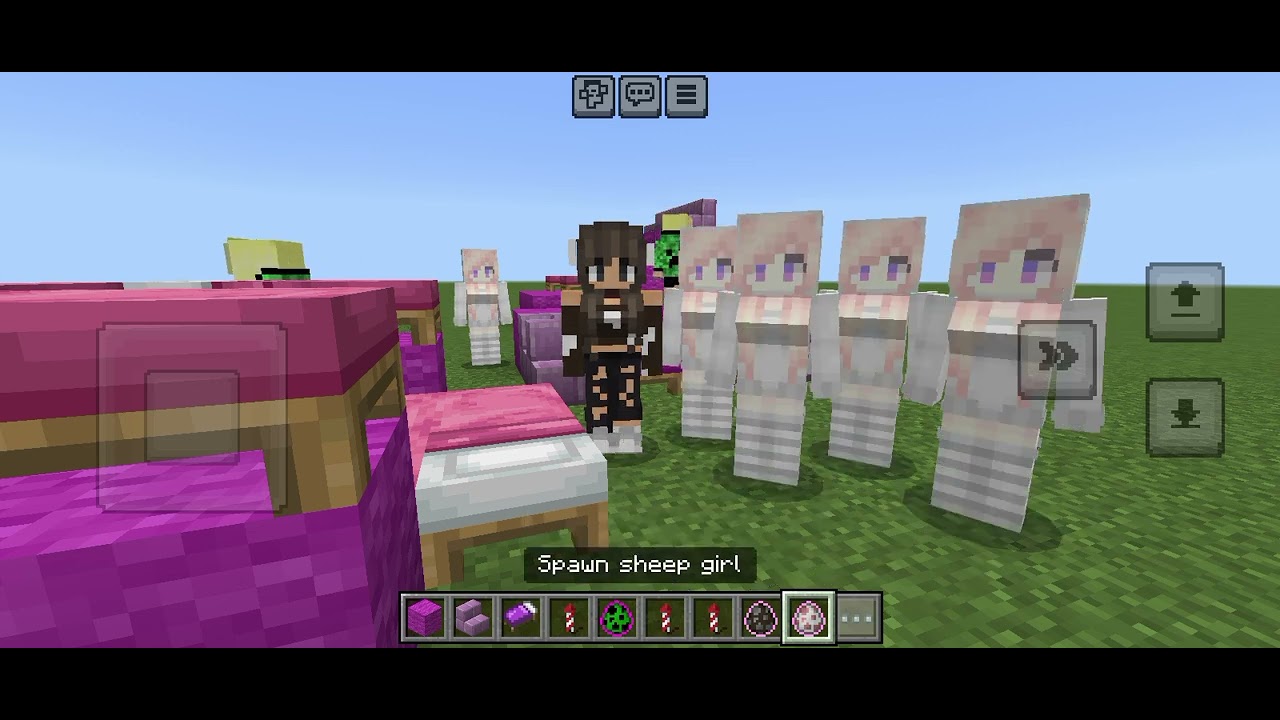Minecraft Gameplay Part 1 With Holiday Creature Mod Animal girls - YouTube