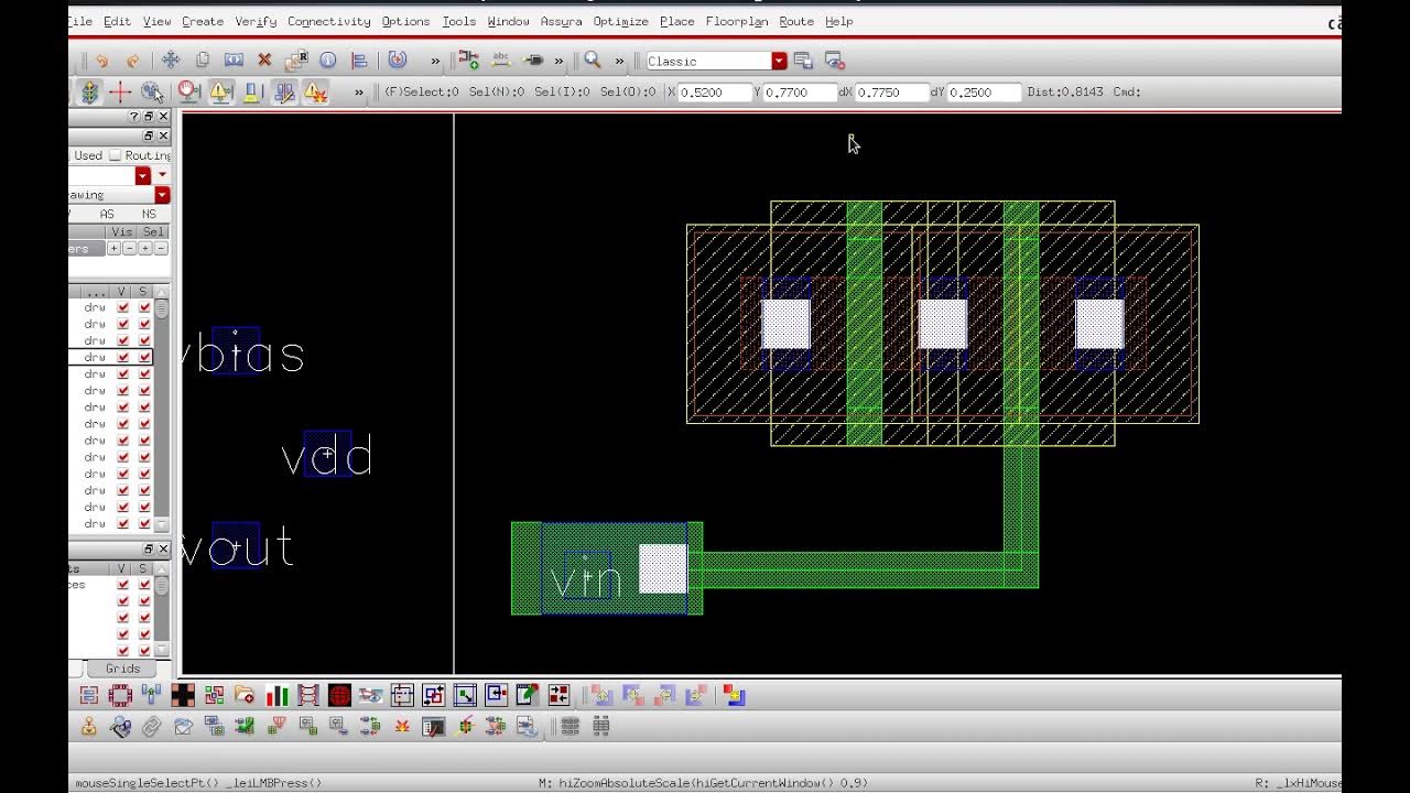 Common Drain Amplifier || Post-Layout Simulation || Cadence ||17ECL77 ...