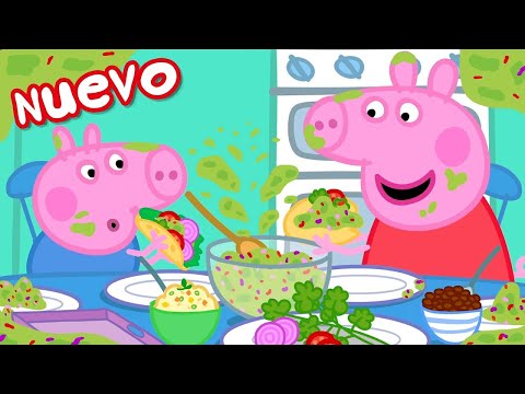 Los Cuentos de Peppa la Cerdita | Hacer tacos es un lío | NUEVOS Episodios de Peppa Pig