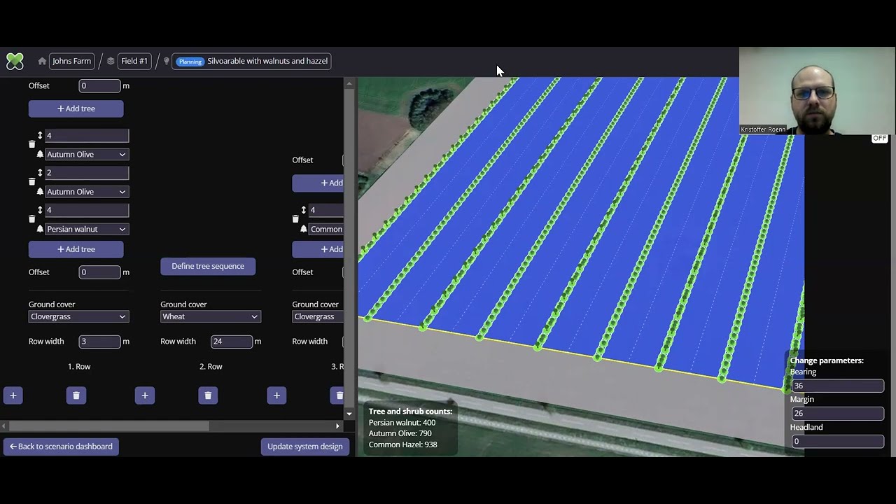 RegenWorks Tutorial #5 - Design of complex silvoarable system with ...