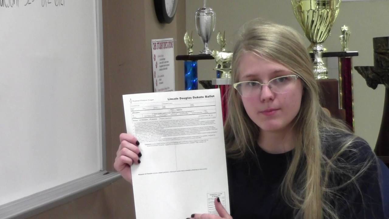 How to judge Lincoln Douglas (LD) Debate - YouTube