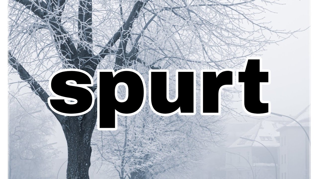 Spurt Meaning In Telugu And English With Example Vocabulary YouTube