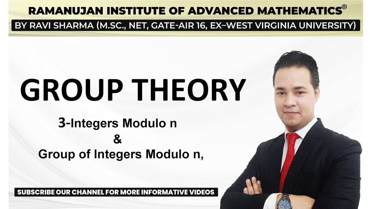 Integers Modulo n & Group of Integers Modulo n - YouTube