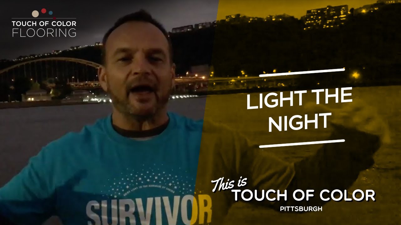 Light the Night Event with Touch of Color Pittsburgh! - YouTube