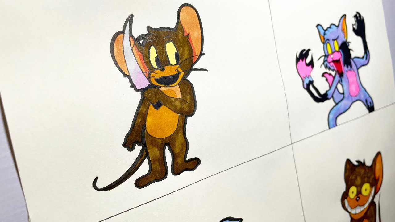 Drawing Tom's Basement-Drawing -Transformation Characters | Tom and ...