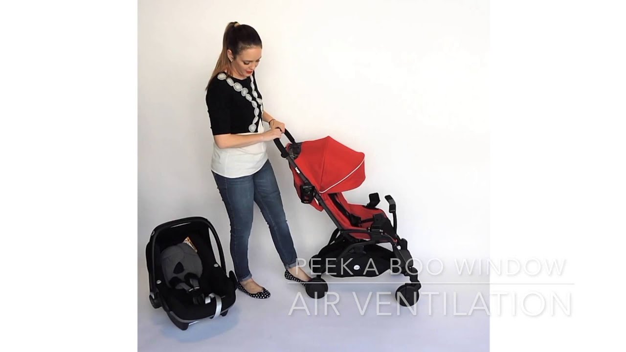 JustEssentials Laya Stroller demo - YouTube