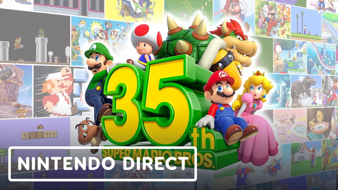 Super Mario Bros. 35th Anniversary Nintendo Direct - YouTube