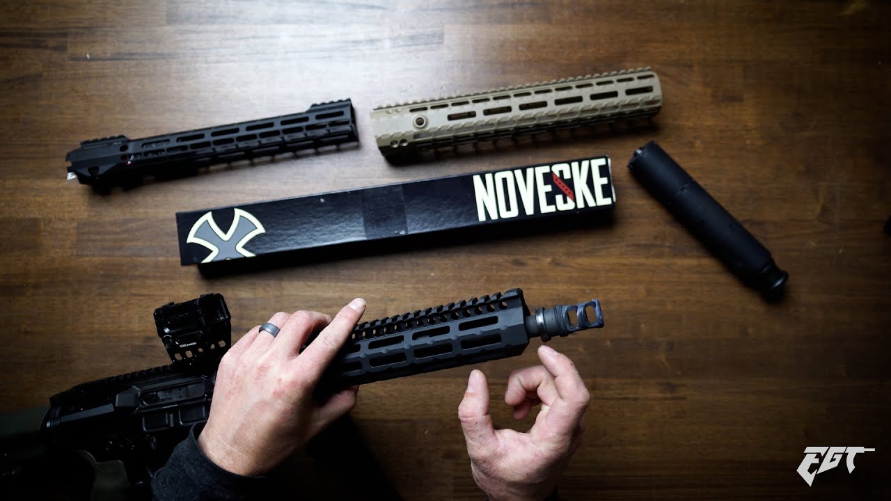 Why I Chose The MidWest Industries Rail Guard vs The Aero Precision ...