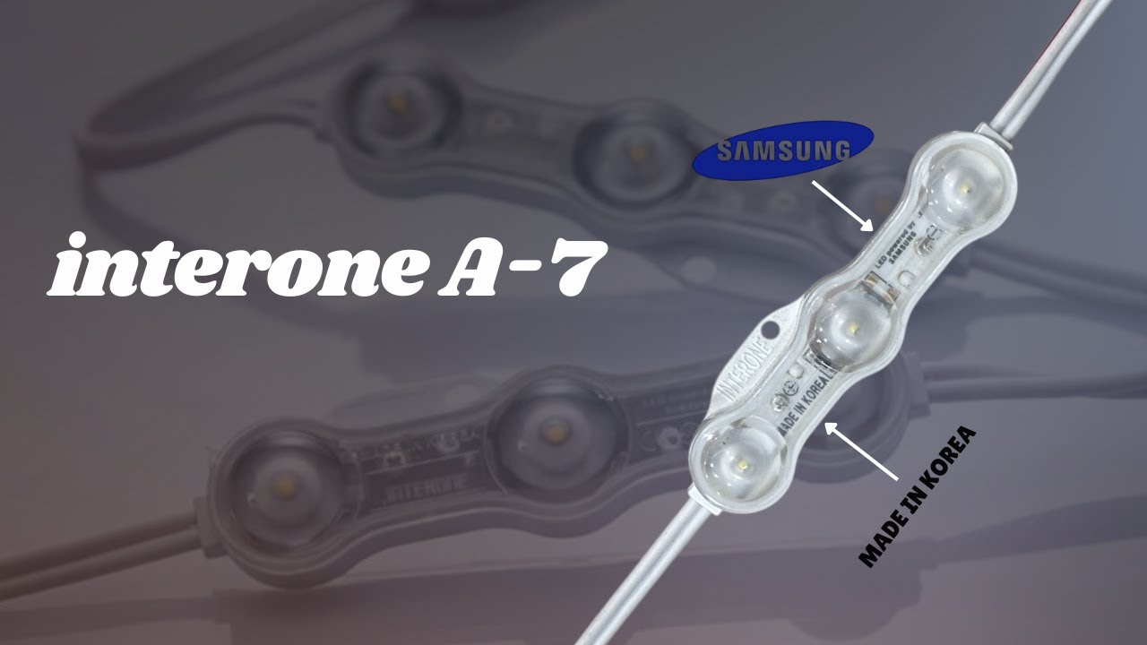 interone a-7 Samsung by Navkaar Lighting - YouTube