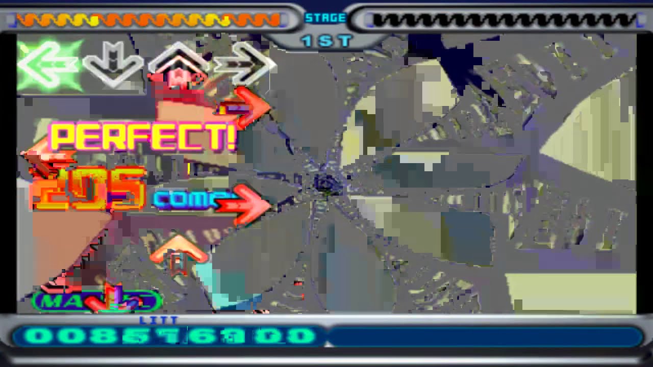 Dance Dance Revolution 5th Mix (PSX) Can't Stop Falling in Love - YouTube