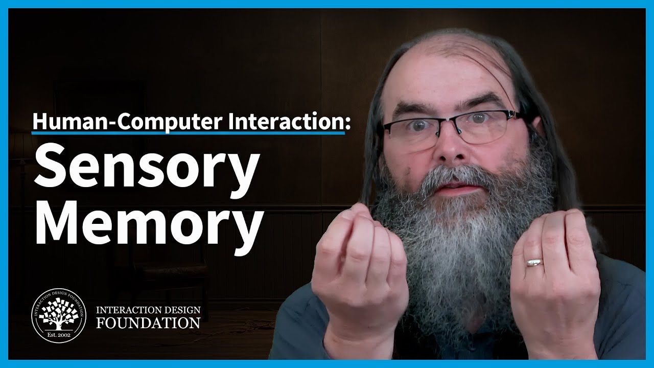 What is Sensory Memory and How Does it Work. Human Memory in HCI - YouTube
