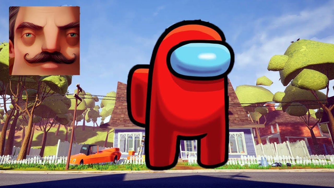 Hello Neighbor - Among Us ACT 1 Gameplay Walkthrough TP - YouTube