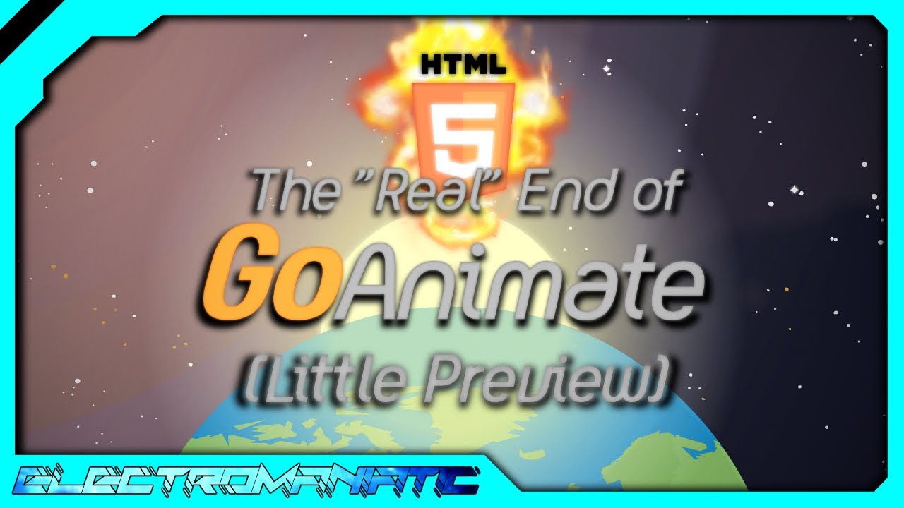 The "Real" End of GoAnimate - Little Preview - YouTube